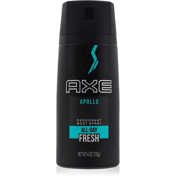 AXE Body Spray for Men Apollo 4 oz (Pack of 3) - Walmart.com - Walmart.com
