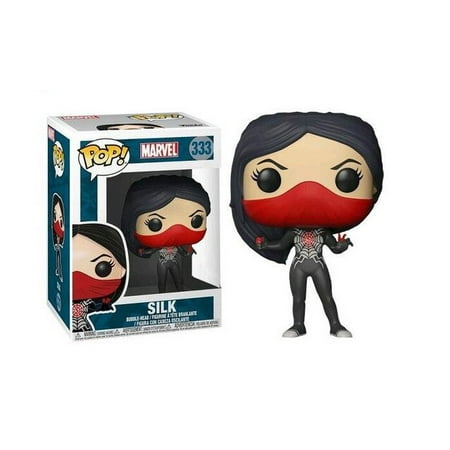 Funko POP Superhero Spider-Gwen Spider-Woman Silk Iron Spider Vinyl ...