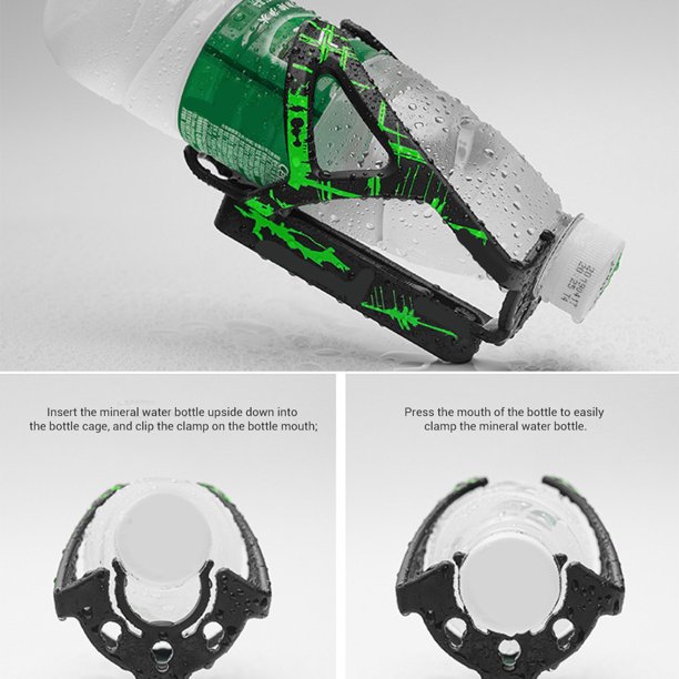 Multifunctional Bike Water Bottle Cage Plastic Water Drink Holder Rack ...