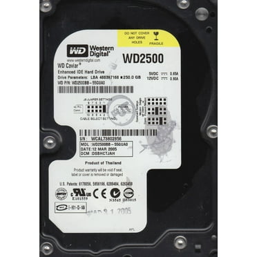 WD3200AAKS-75L9A0, DCM HGRNHT2AHN, Western Digital 320GB SATA 3.5 Hard ...