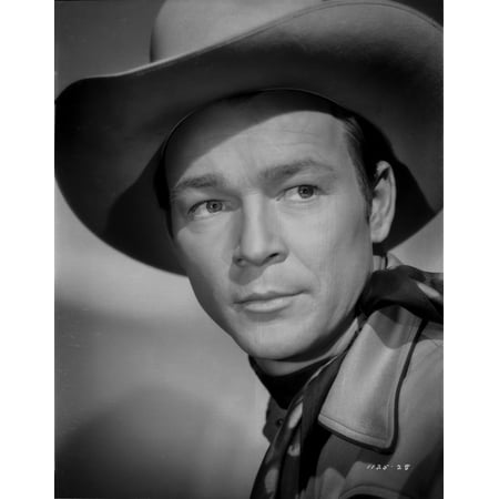 Roy Rogers in Cowboy Hat Headshot Portrait Photo Print (8 x 10 ...