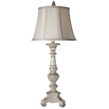 Possini Euro Design Modern Buffet Table Lamp 32" Tall Brushed Nickel ...