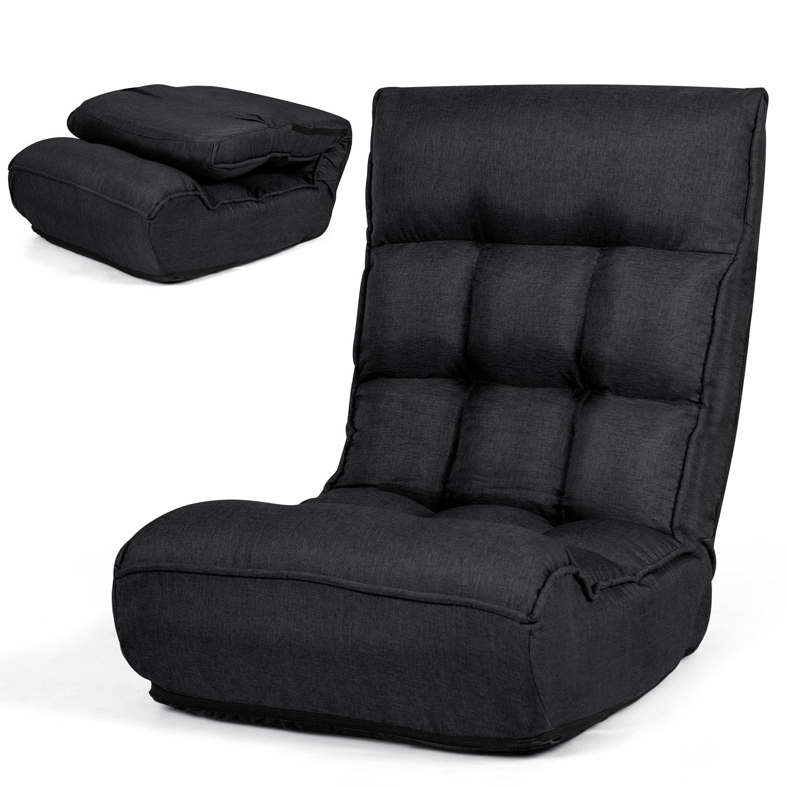 Click here for Giantex Foldable Floor Lounge Chair  Gaming Chair... prices