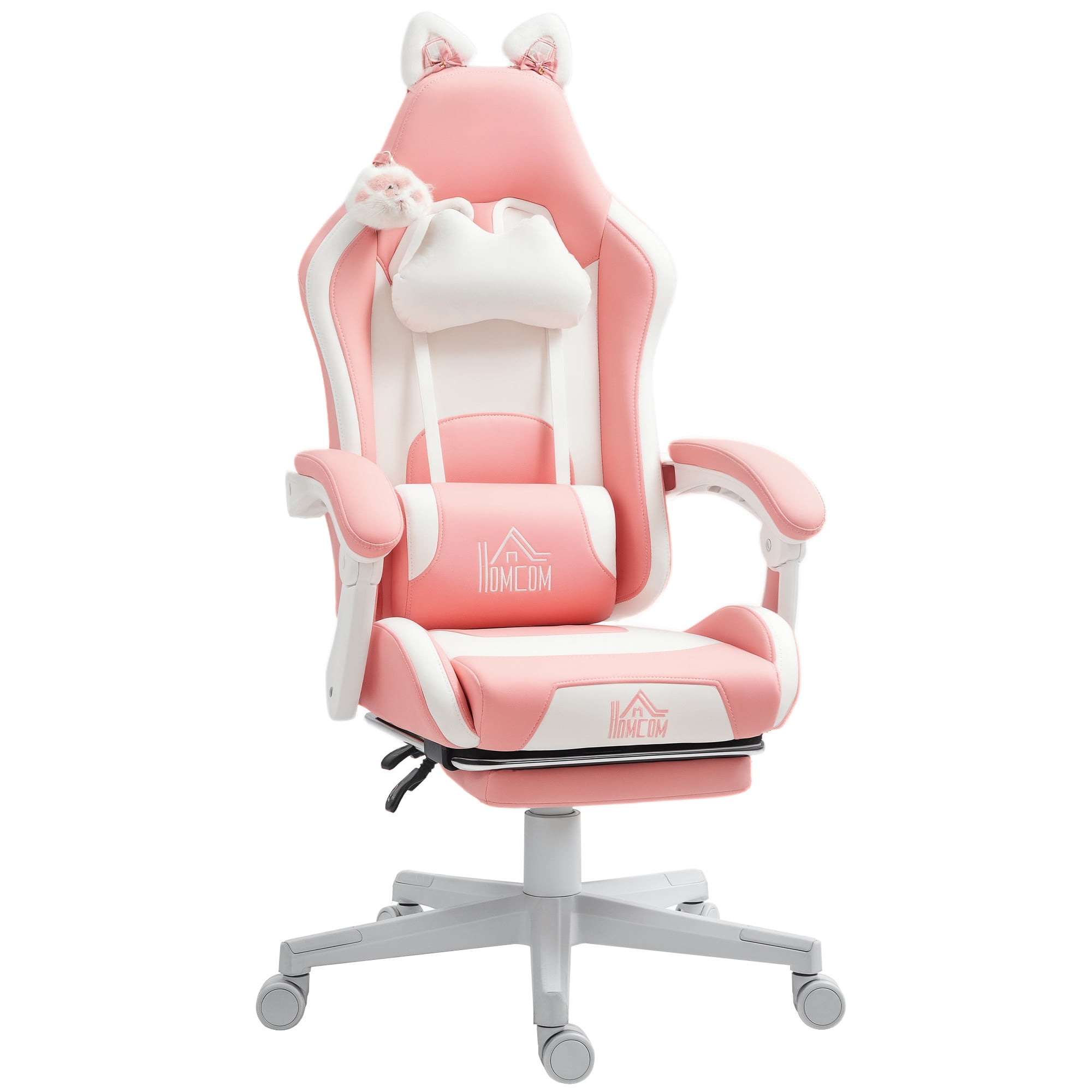 Click here for Homcom Cute Gaming Chair  Reclining Gamer Chair Wi... prices