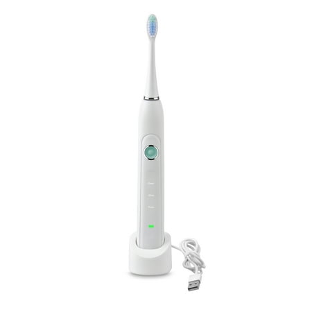 Electric Toothbrush Set, USB Rechargeable Spinning Toothbrush with ...
