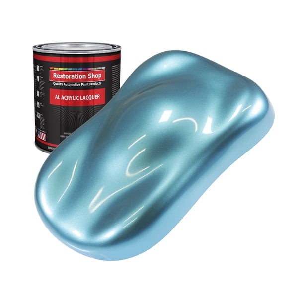 Restoration Shop - Azure Blue Metallic Acrylic Lacquer Auto Paint ...