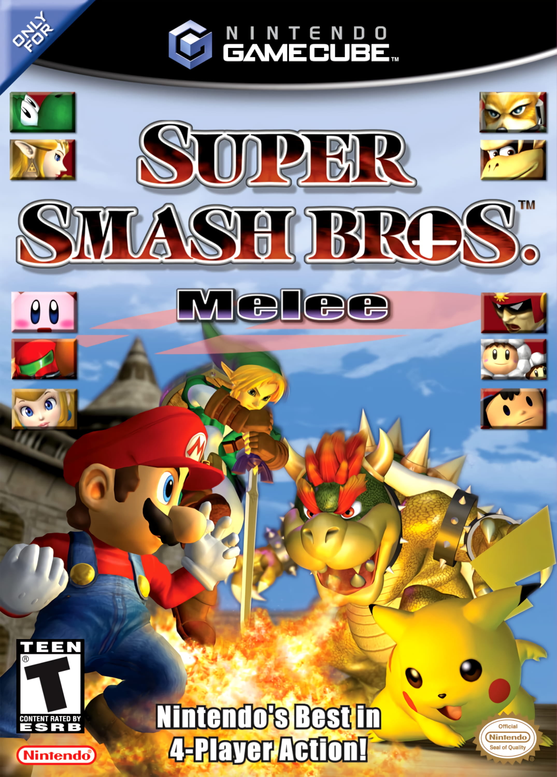 Pre-Owned Super Smash Bros. Melee - Nintendo Gamecube - Walmart.com