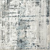 Luxe Weavers Abstract Blue 5x7 Area Rug, Indoor Modern Farmhouse Rug ...