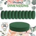 10PCS 8" Large Round Floral Foam Bricks,Wet Green Foam Blocks for ...