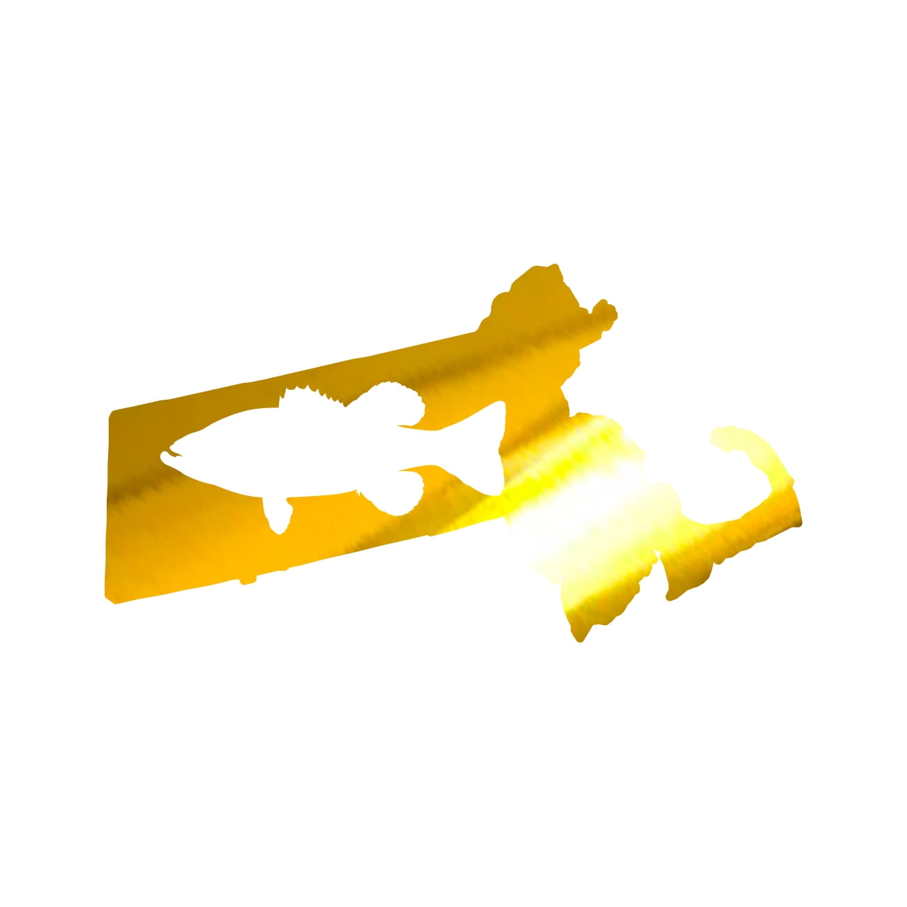 Massachusetts Bass Sticker Decal Die Cut - Self Adhesive Vinyl ...