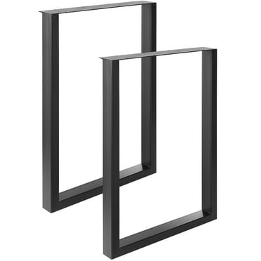 4" Metal Black Finish Steel Riser Legs for Adjustable Beds, Set of 4 ...