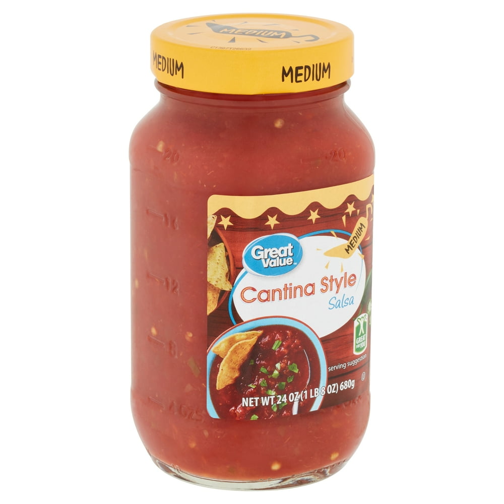Great Value Medium Cantina Style Salsa, 24 oz - Walmart.com - Walmart.com