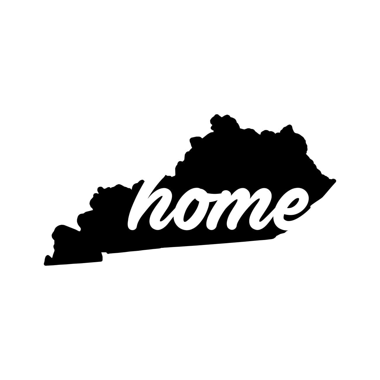 Kentucky Home Sticker Decal Die Cut - Self Adhesive Vinyl ...