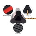 Valup Wheel Chocks - Car and RV Rubber Block Wheel Stoppers for Cars ...