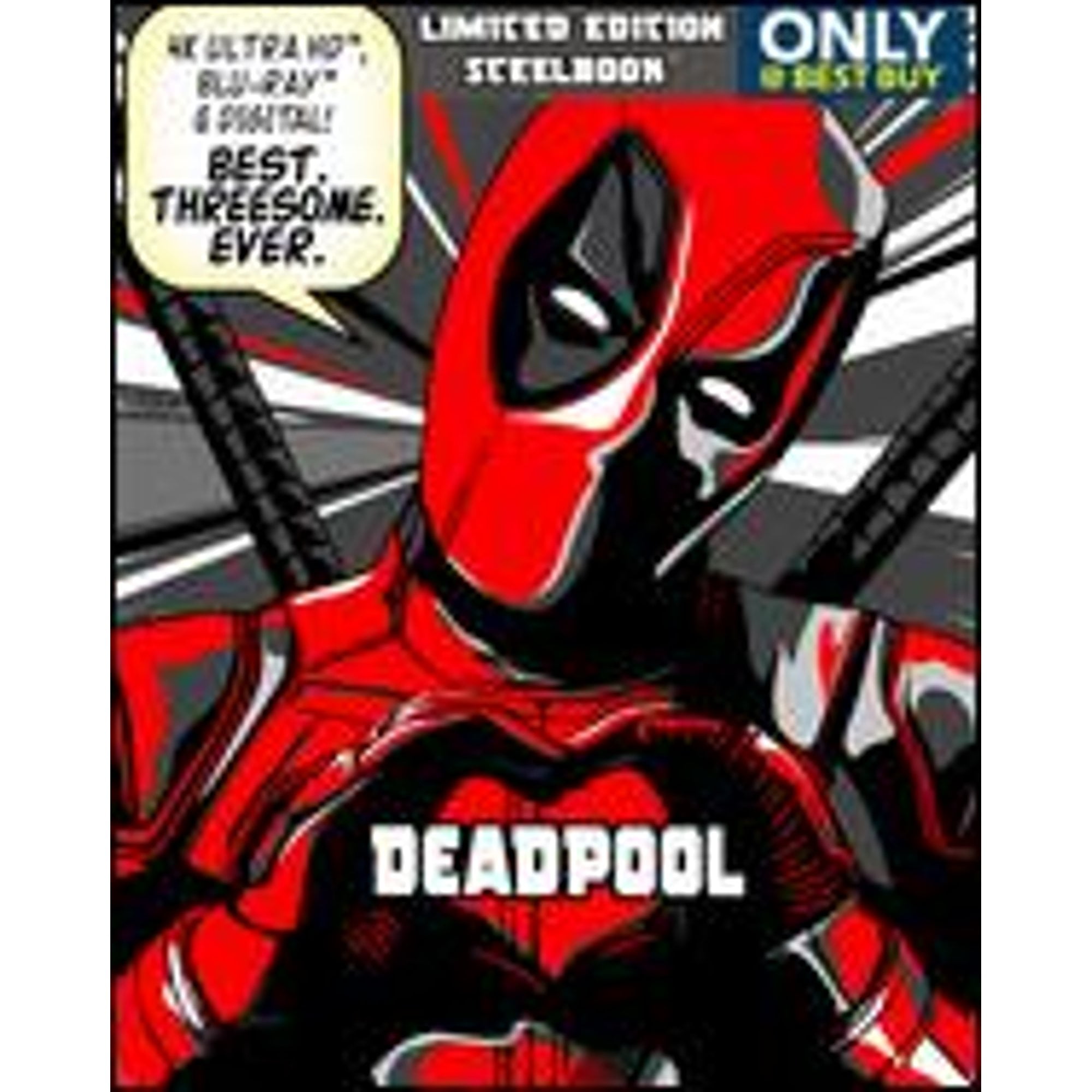 Pre-Owned Deadpool [SteelBook] [2 Year Anniversary Edition] [4K Ultra ...