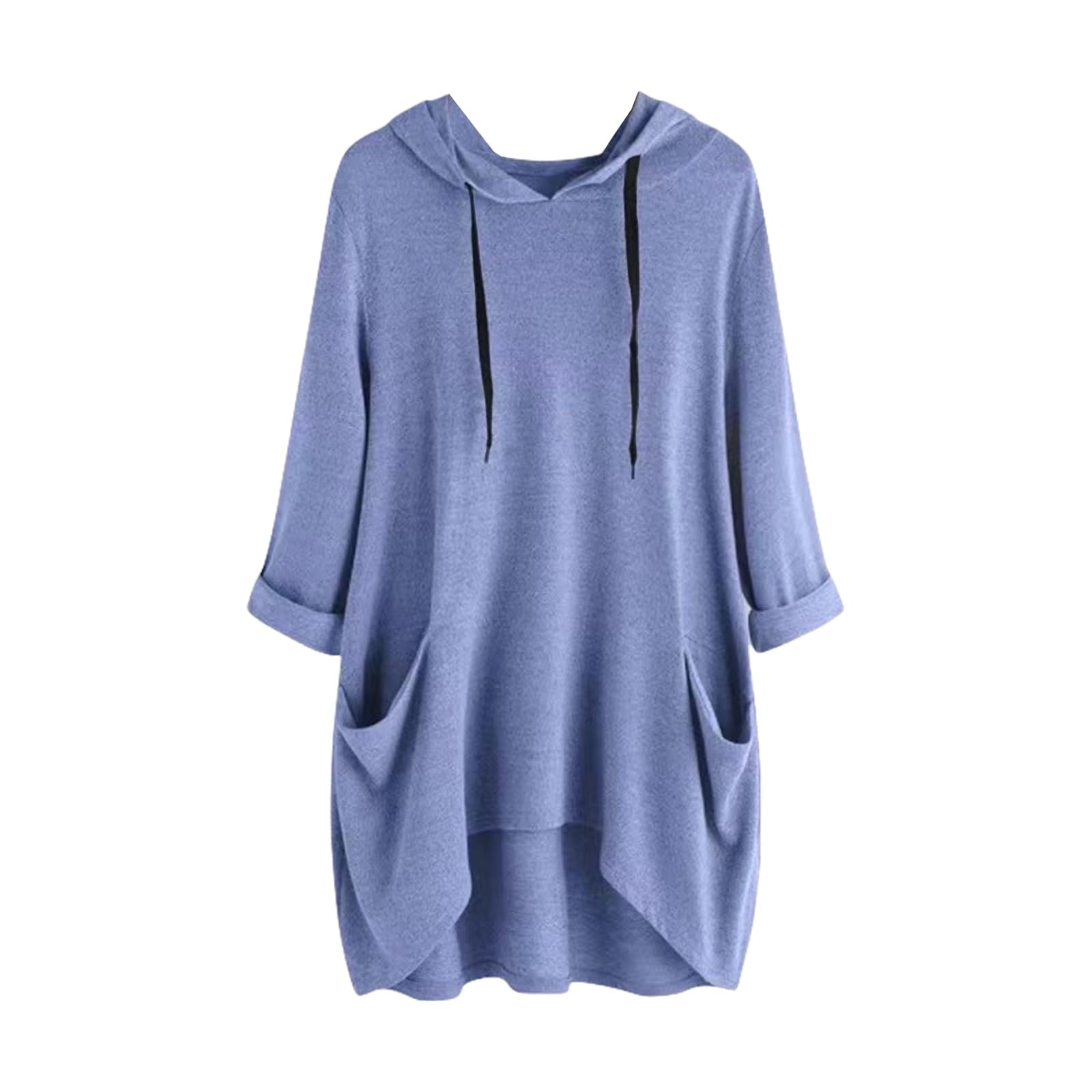 Click here for Timegard Hoodies For Women Plus Size Long Sleeve D... prices