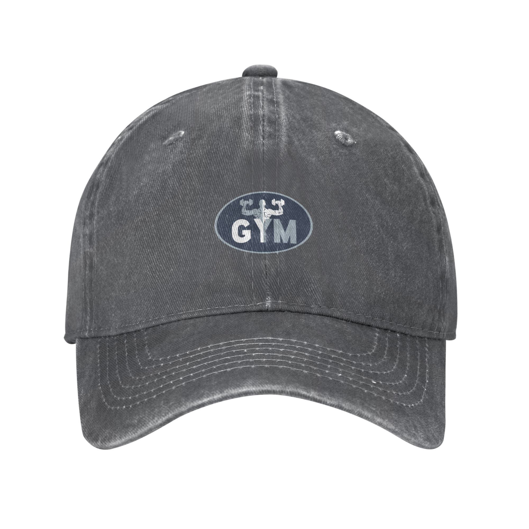 ZICANCN Adjustable Baseball Cap Women, Fitness Gym Man Logo Hats for ...