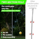 Sterling Sports PawPlay™ Family Steel Tetherball Set for Dogs, Kids and ...