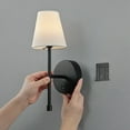 Globe Electric Wireless Rechargeable LED Integrated Wall Sconce 2-pack ...