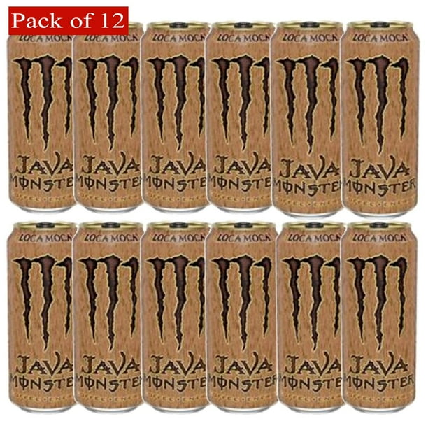 Monster Energy Java Loca Moca, 473 ml (paquete de 12) | Bodega Aurrera ...