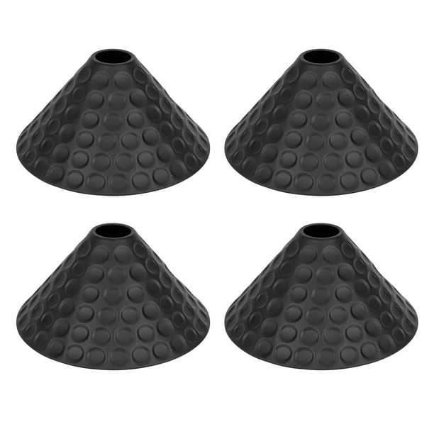 Kiven 4 Pack Black Metal Lampshade, Vintage Lampshade for Replacement ...