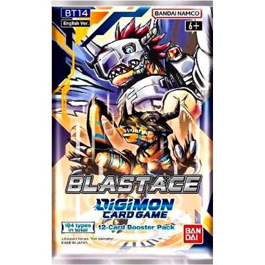 Digimon Trading Card Game Liberator Booster Pack (12 Cards) - Walmart.com
