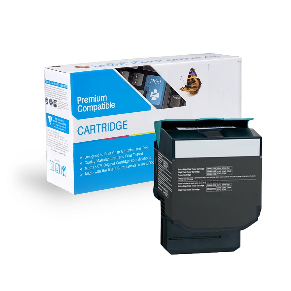 Cartridge compatible with Lexmark C540/C544, C540H2KG Compatible Black ...