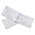 Wireless Foldable Bluetooth Keyboard Mini Portable Double Folding ...