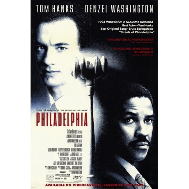 Posterazzi Philadelphia Movie Poster - 27 x 40 in. - Walmart.com