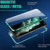 Magnetic iPhone SE 2020 Gen 2 Case - (Silver) Double Sided Tempered ...