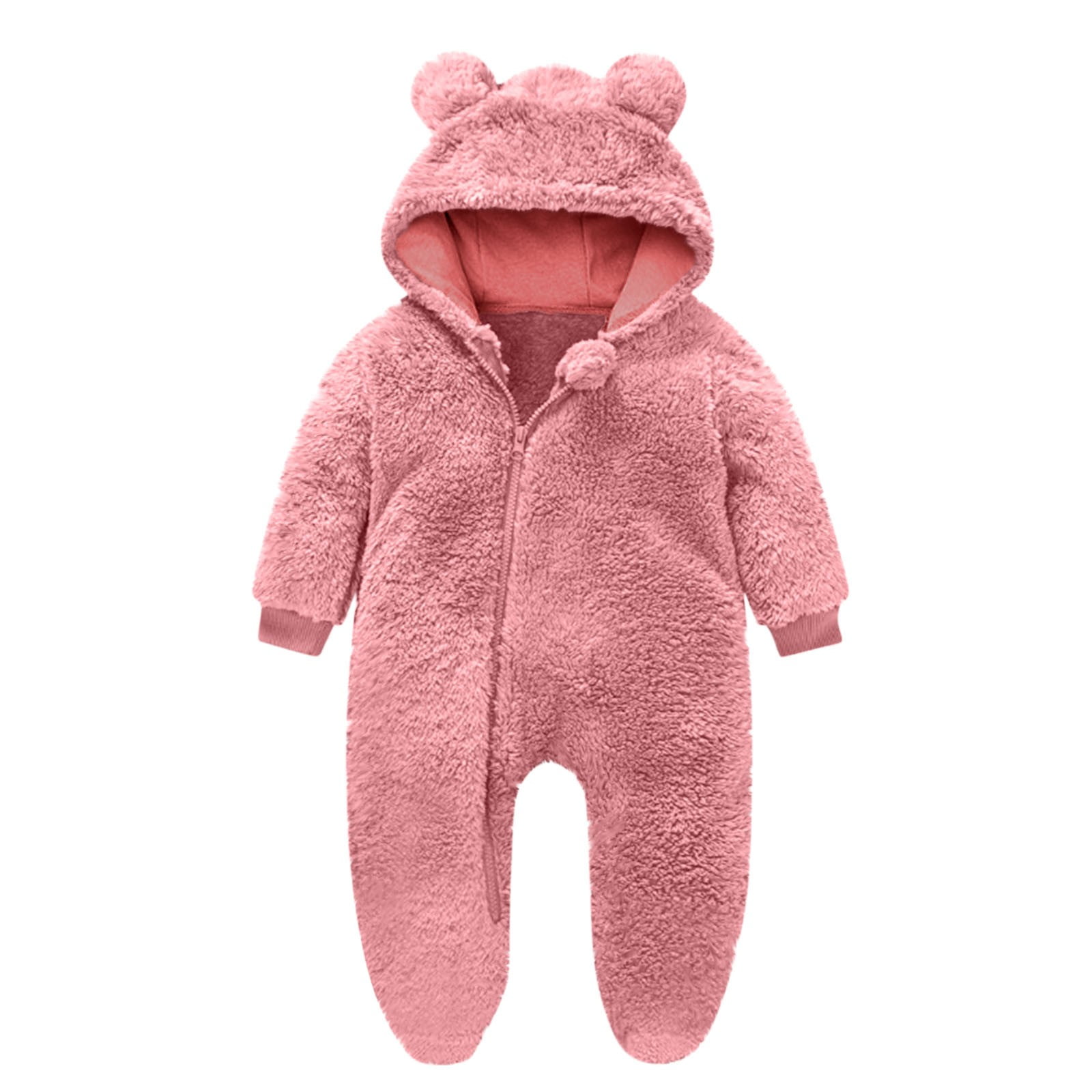 Click here for Hxshgdsn Newborn Baby Snowsuit Fleece Onesie Outfi... prices
