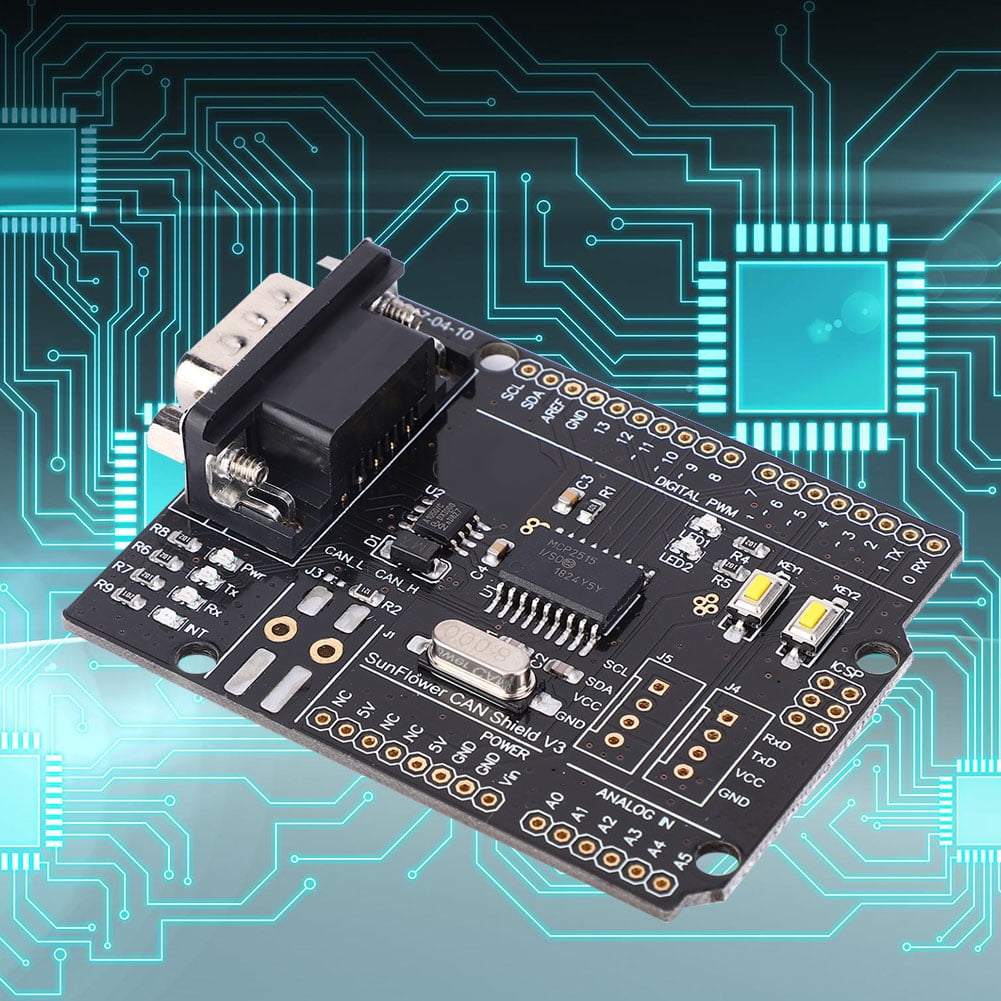 Placa de bus CAN, MCP2515 EF02037 Módulo de bus CAN MC BUS industrial ...
