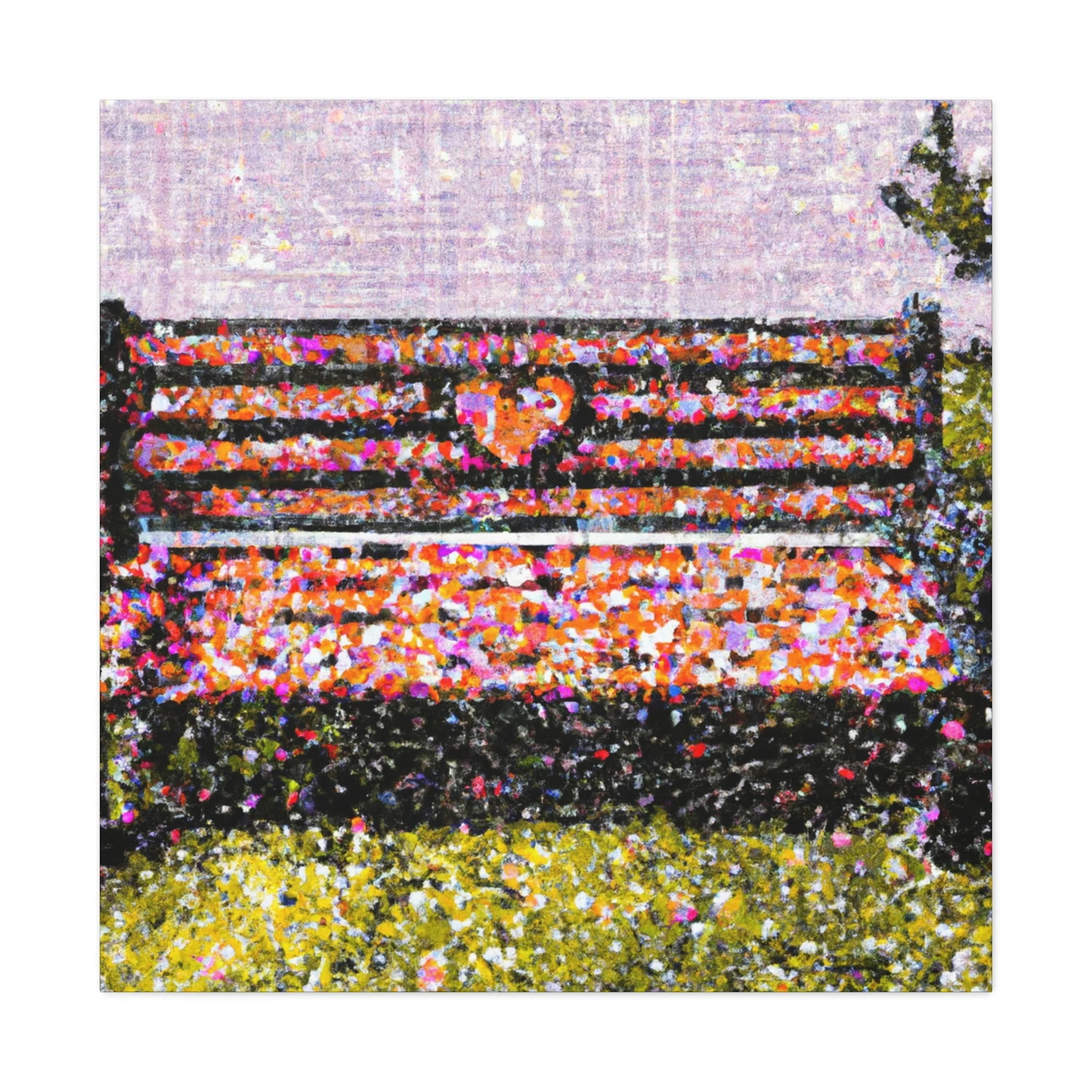 Love's Embraced Bench - Canvas - Walmart.com
