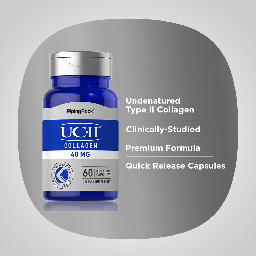 Buy UC-II Collagen 40 mg 60 Capsules | Joint Formula Supplement | Non ...