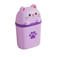 Cute Cat Shaped Portable Soap Box Sealed Moisture Proof Soap Storage ...