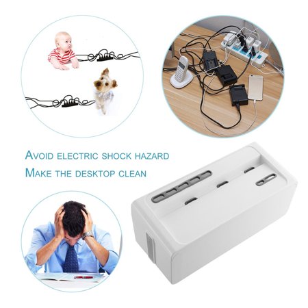 Multifunctional Plastic Wire Storage Box Portable Power Cable Line ...