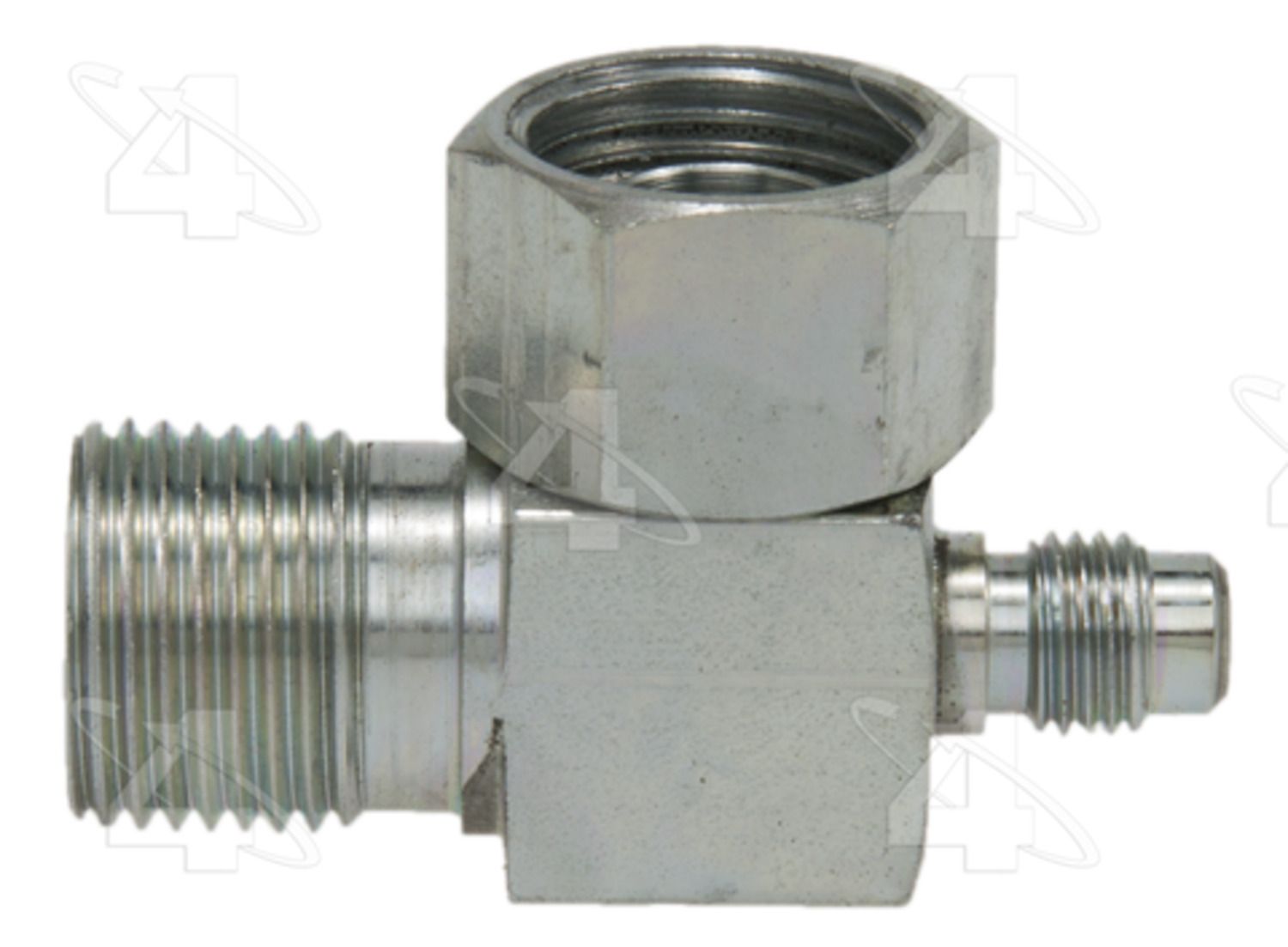 Four Seasons 12195 R12 Suction 90 Degree Compressor Steel A/C Fitting ...