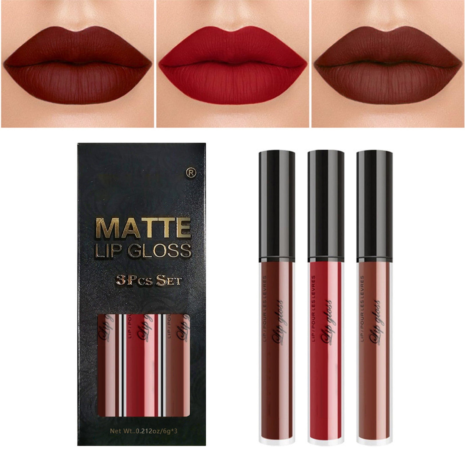 Click here for Sifdseng Peel Lip Stain 3pcs Mauve Berry Rose Red... prices