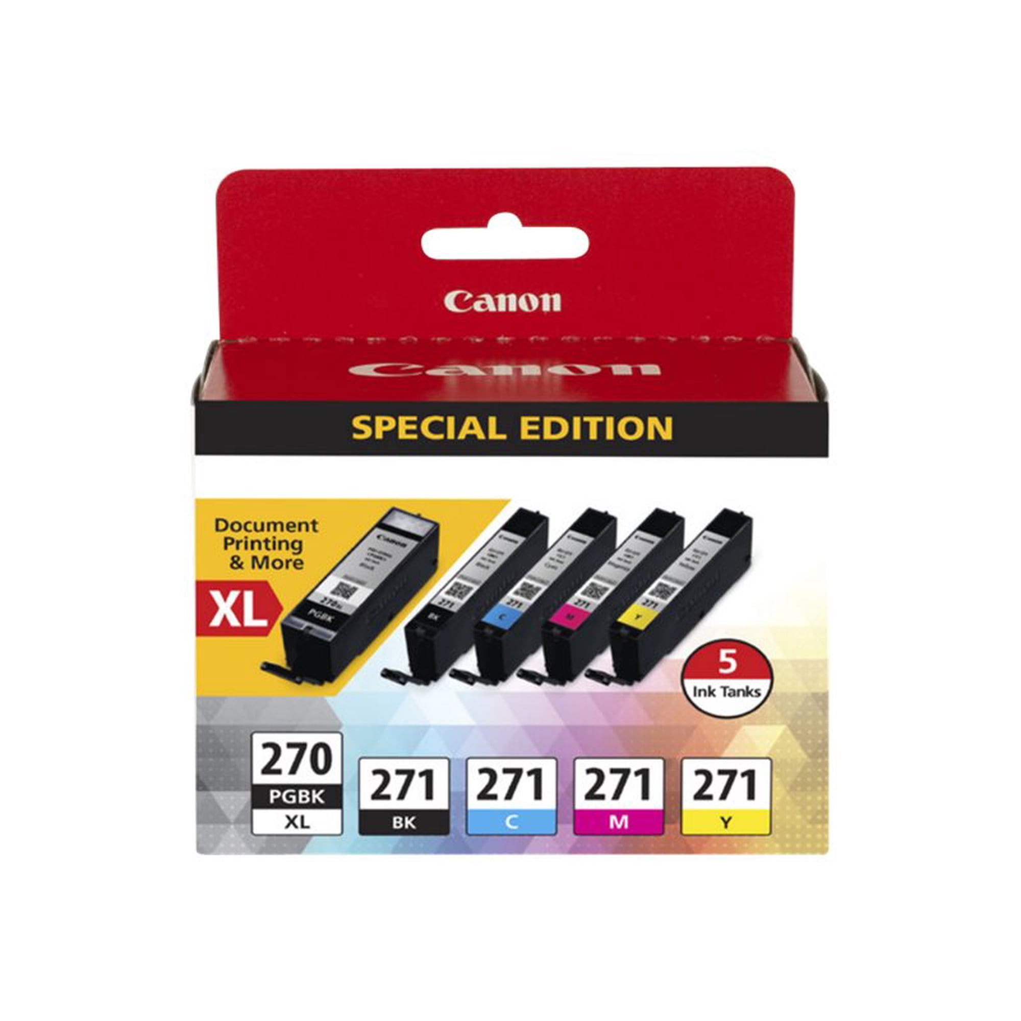 Click here for Canon Pgi 270 Xl/Cli 271 5 Pack prices