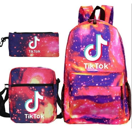 Tik Tok Backpack 3-piece School Bag - Walmart.ca