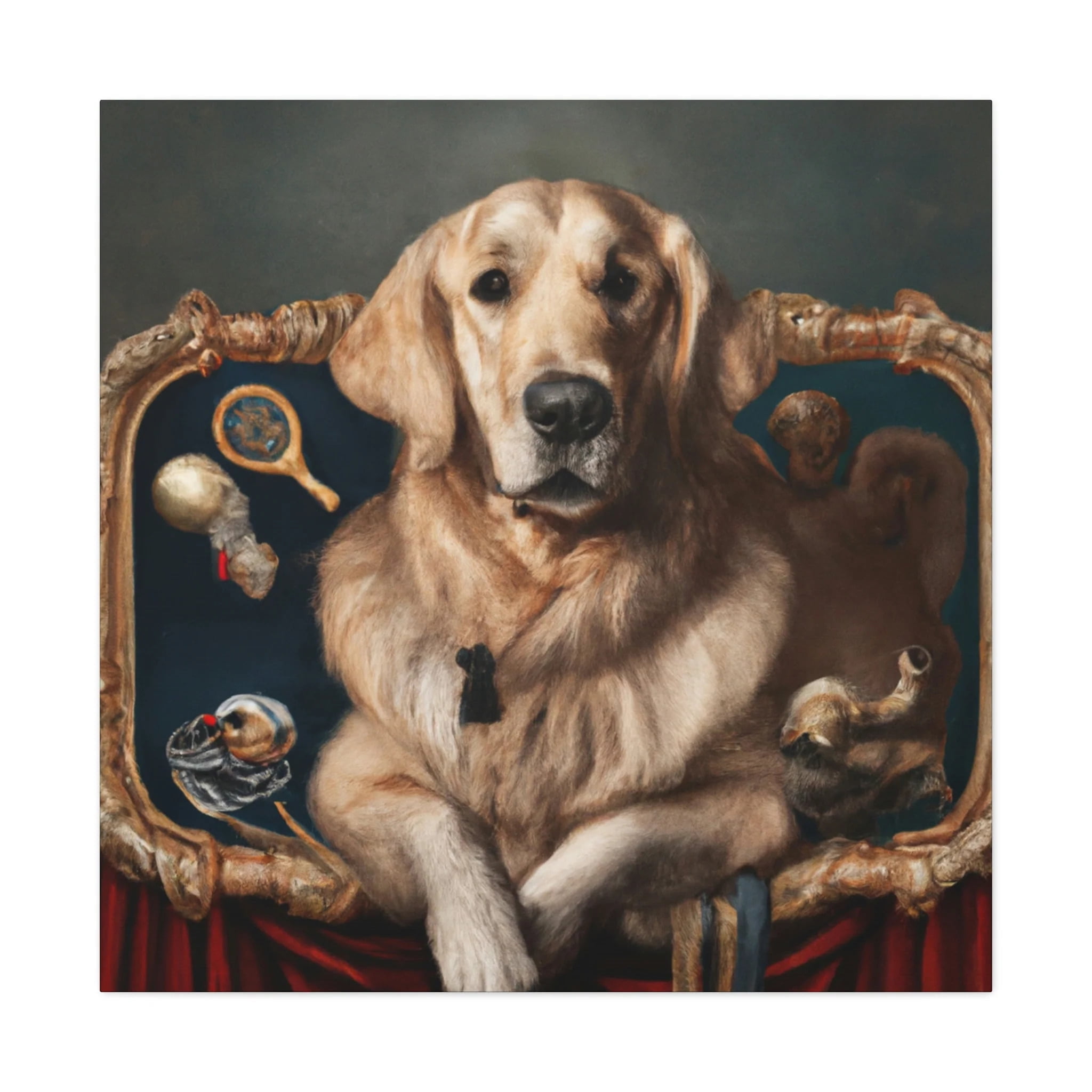 Golden Retriever Grace - Canvas - Walmart.com