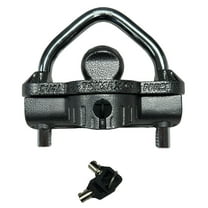 TRIMAX Deluxe Universal Hitch Tongue Tow Key Utility Trailer Coupler ...