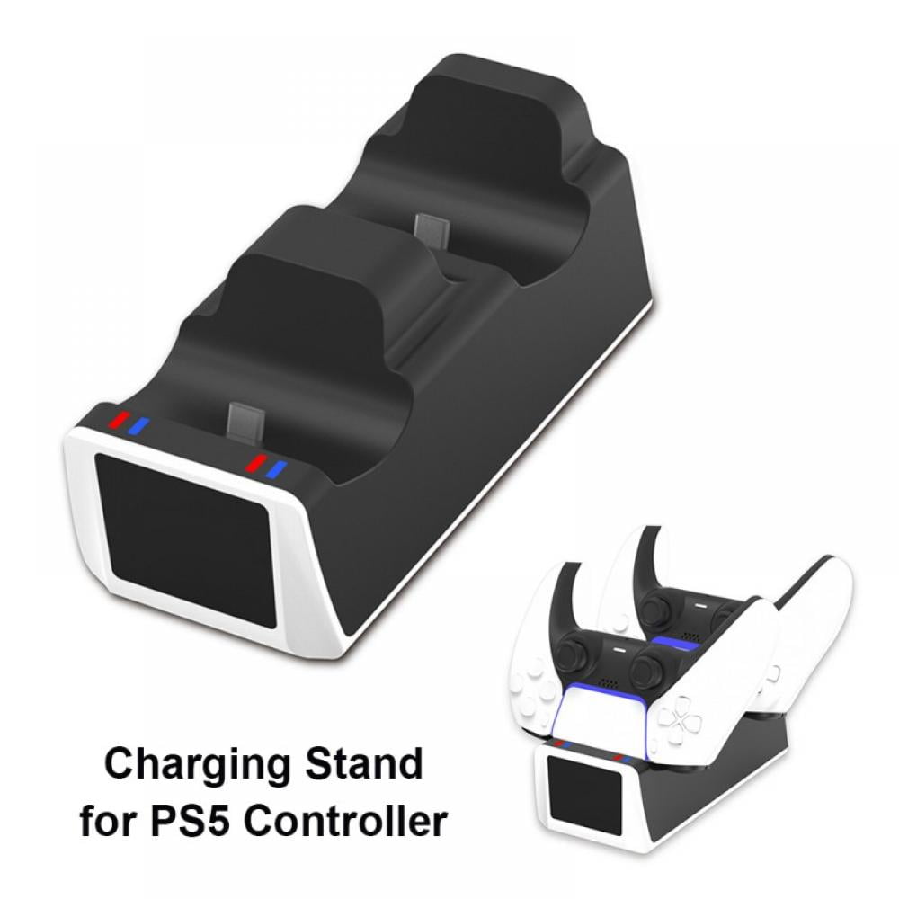 Black Ps5 Dualsense Controller Charger Fast Controller Charging