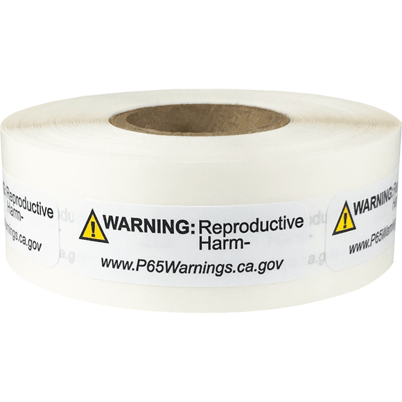 Proposition 65 Warning Label