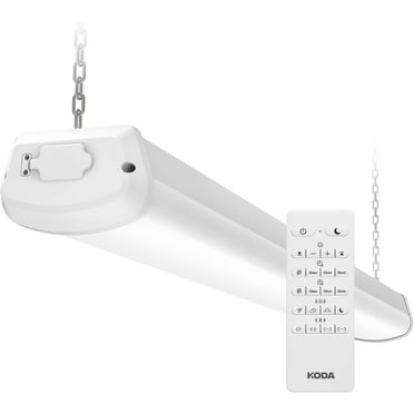 LEONLITE 4ft Linkable LED Motion Sensor Shop Lights, 40W(120W Equiv ...