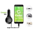Cellet 3Amp / 15Watt USB Type-C Retractable Car Charger for LG Stylo 4 ...