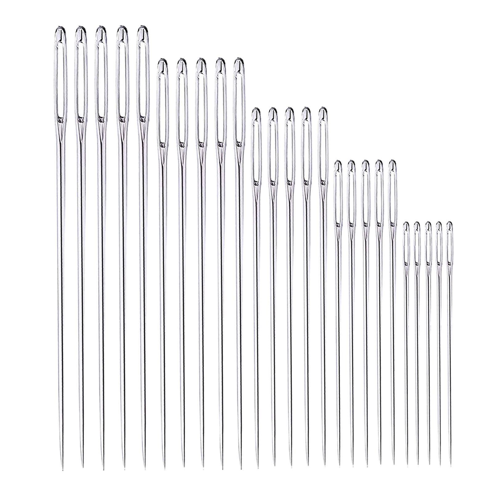 Click here for Yuksok 25pcs Big Large Eye Long Sewing Needles Han... prices
