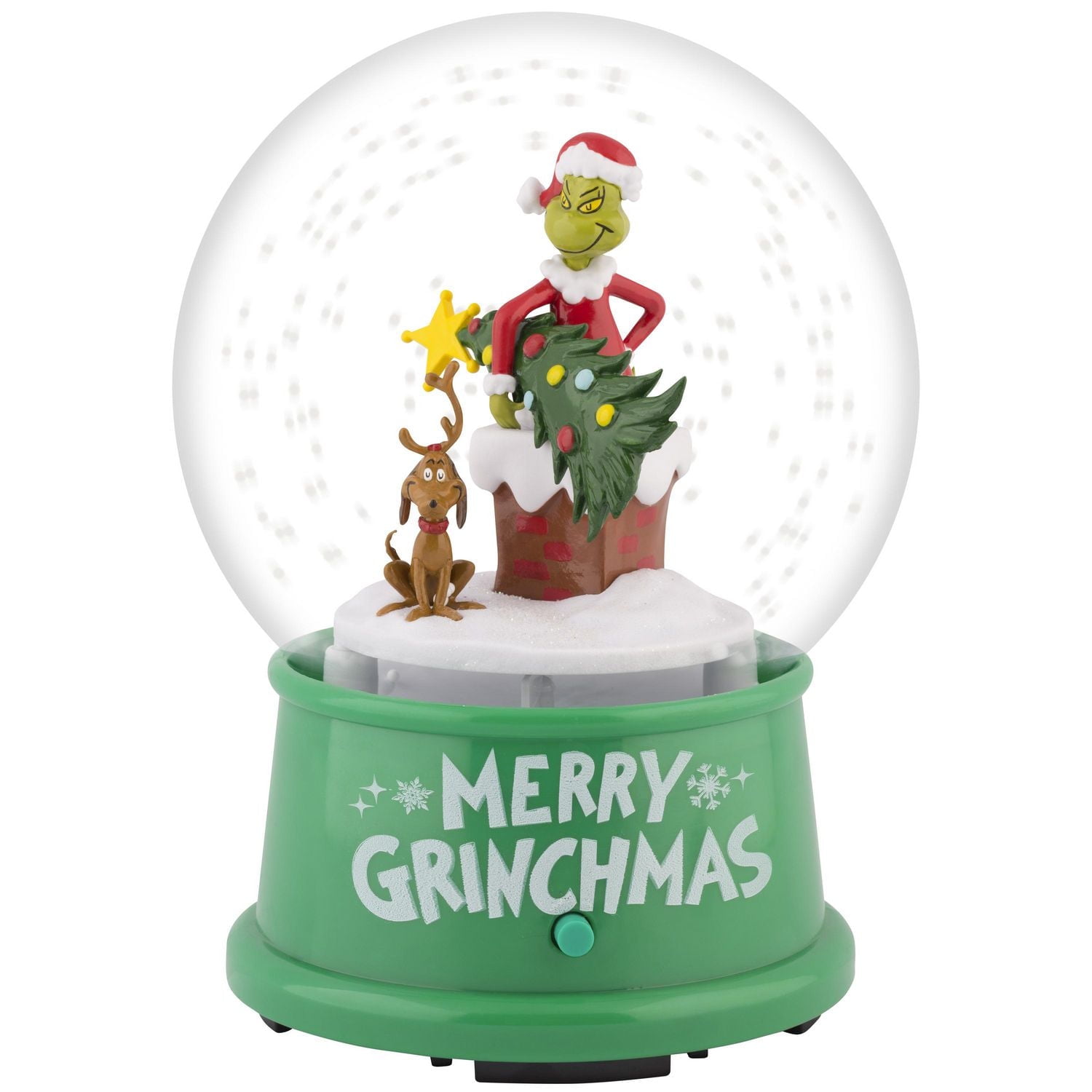 Click here for Gemmy Snow Globe-4.5-Grinch Scene-Dr. Seuss prices