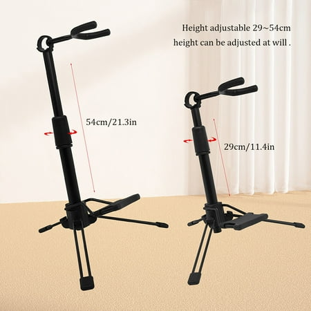 Folding Wind Instrument Stand Stable Stable Tripod Metal Performance ...