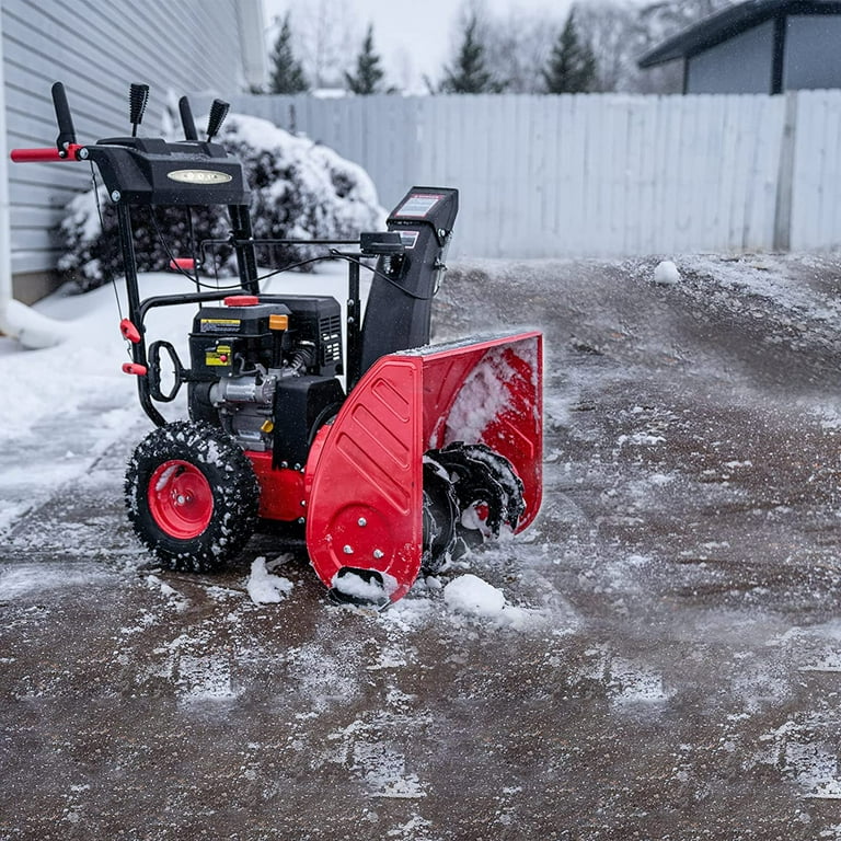Electric Snow Blower PowerSmart 26-Inch Self-Propelled Gas Snow Blower ...